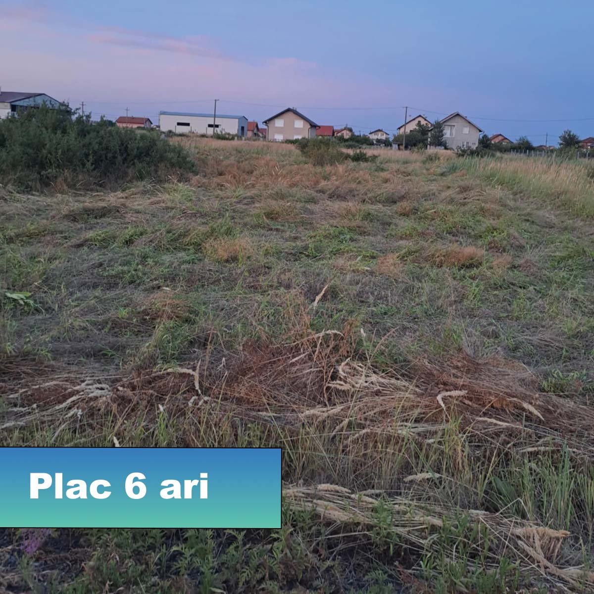 Plac na prodaju Grmovac – 6 ari, blizu asfaltnog puta i stajališta ...